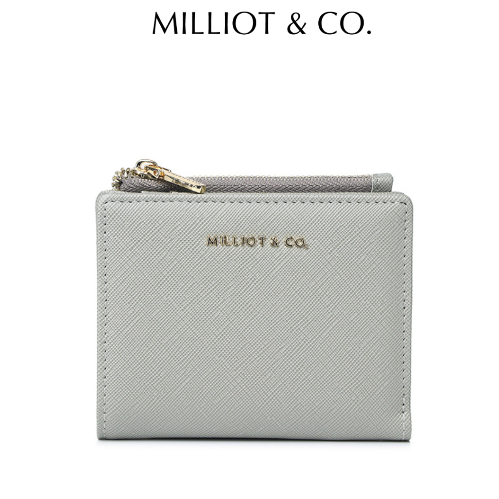 Milliot & Co Chic Me Top Zip Mini Wallet | Shopee Malaysia