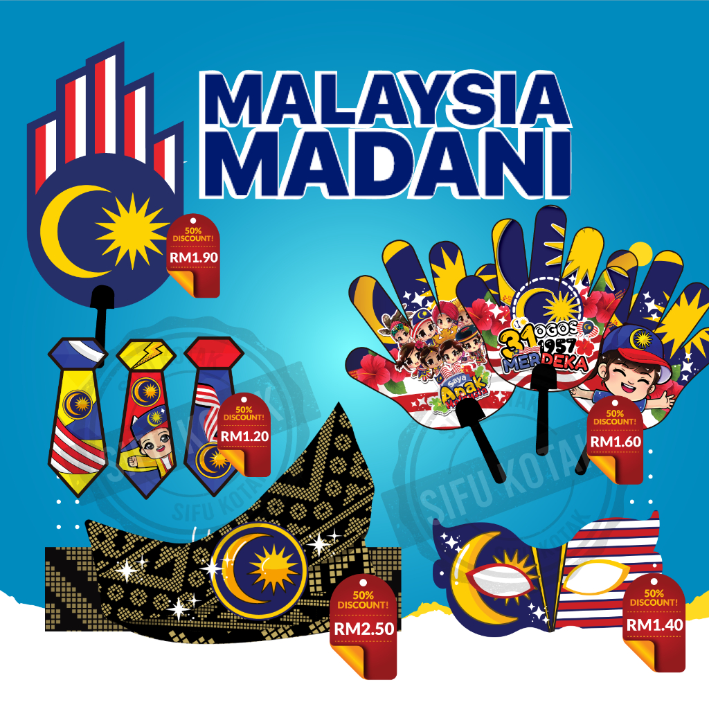 [CLEAR STOCK ] Merdeka Madani 2024 [MURAH] | Shopee Malaysia