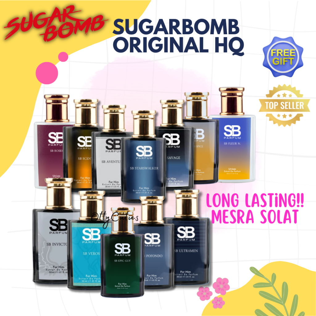 SUGARBOMB FOR MEN | SUGARBOMB FOR HIM | PERFUME SUGARBOMB | MINYAK WANGI SUGARBOMB | RARE ...