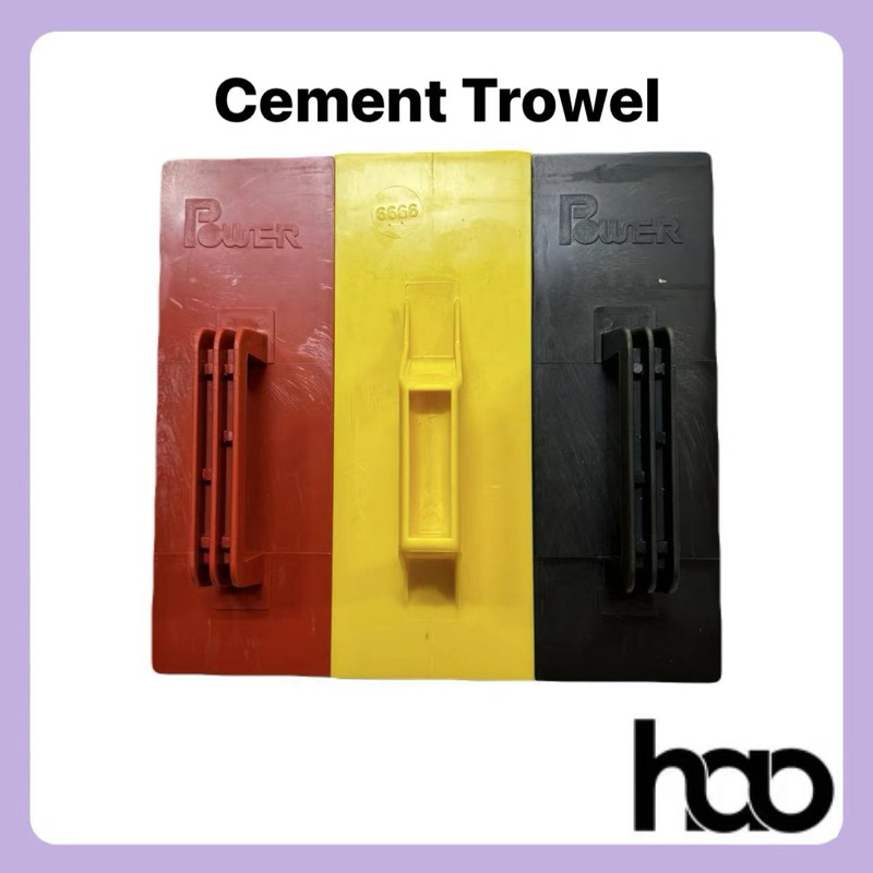 4” POWER PVC CEMENT TROWEL BLACK RED YELLOW KULIR SIMEN PVC SUDU ...