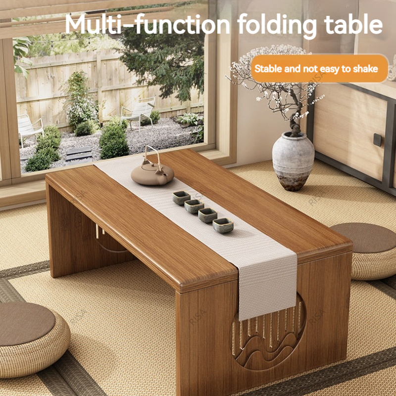 Foldable Table Bay Window Kang Table Tatami Small Coffee Table Home ...