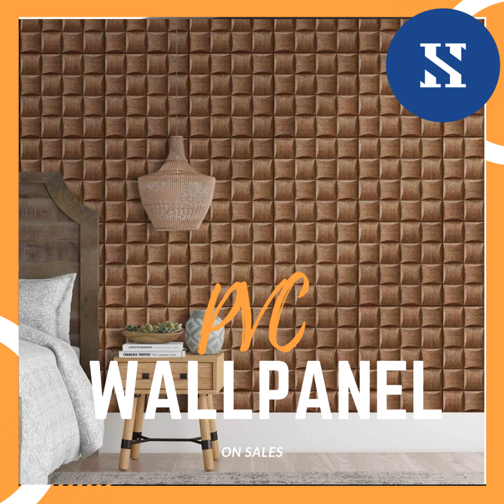 50x50cm PREMIUM WOODEN Lattice 3D WALLPANEL Wall Panel PVC PVC Gaming ...