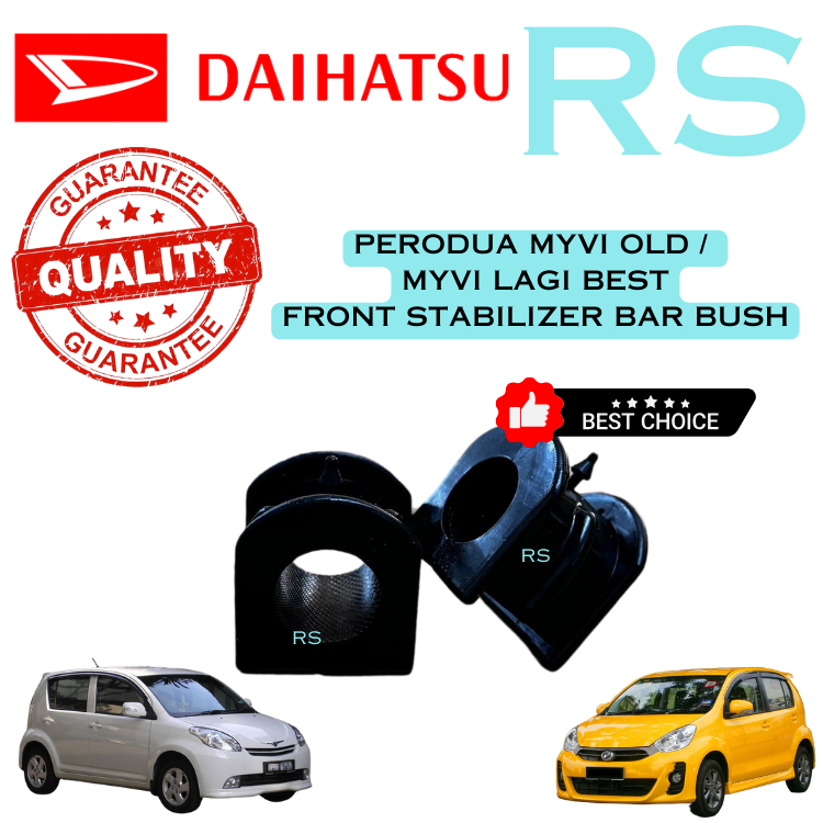 [1 Pair] Perodua Myvi Old, Myvi Lagi Best Front Stabilizer Bar Bush ...