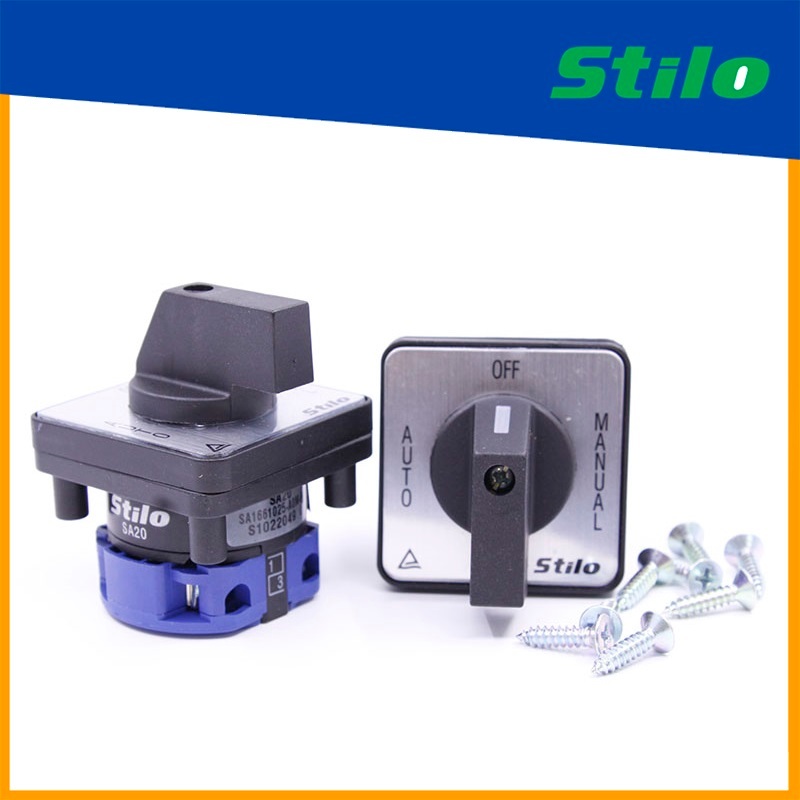 STILO AUTO.OFF.MANUAL 16A 1 POLE Selector Switch STILO ROTARY CAM ...