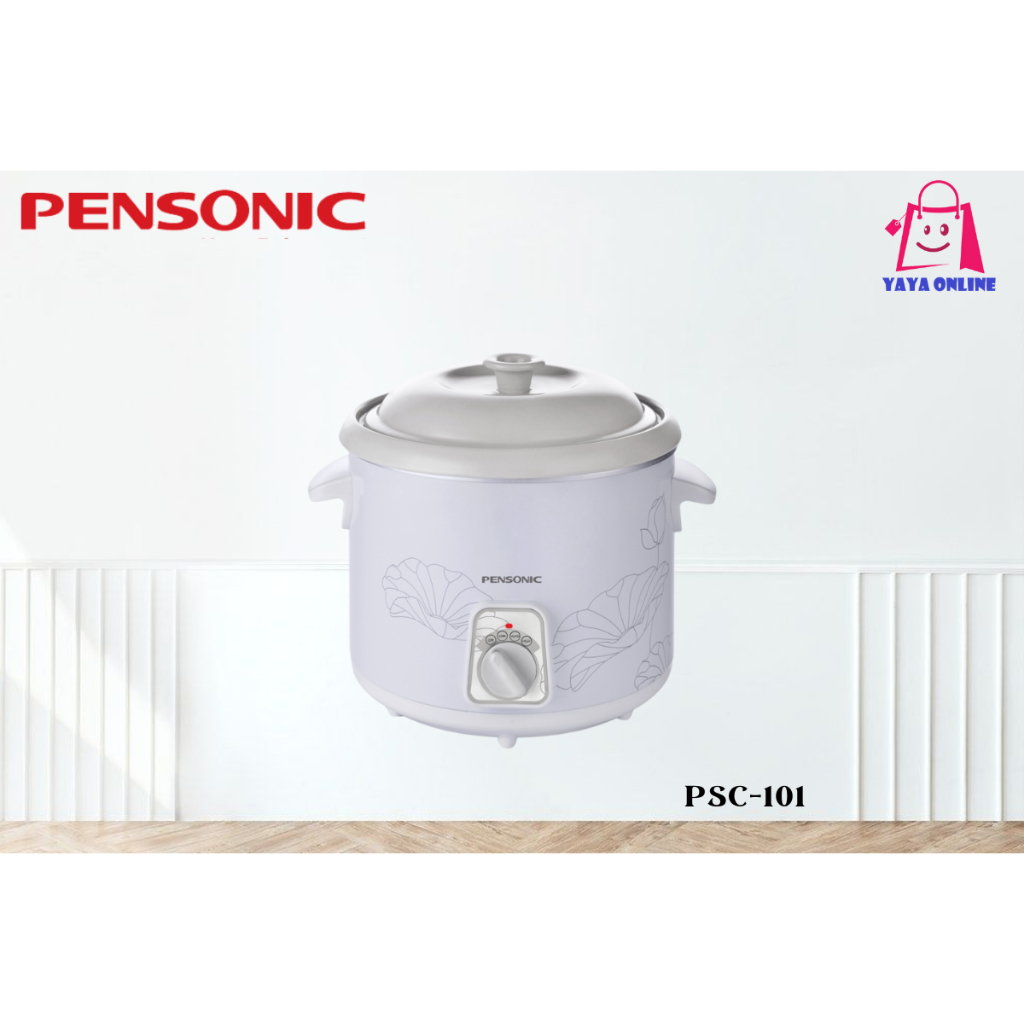PENSONIC 1.0LITRE CERAMIC SLOW COOKER | PSC-101 PSC-301 PSC-501 (PERIUK ...