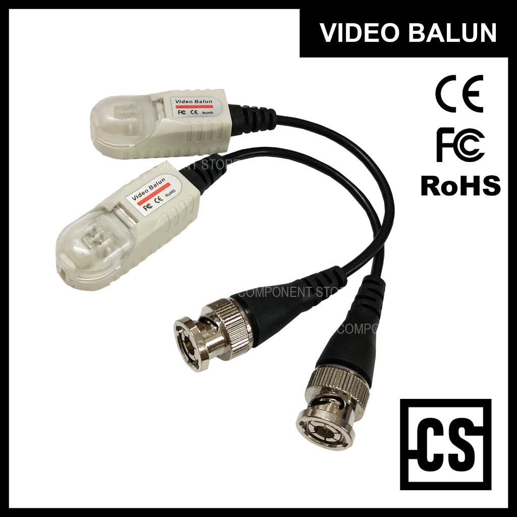1 Pair Single Channel Passive Video Balun | Shopee Malaysia