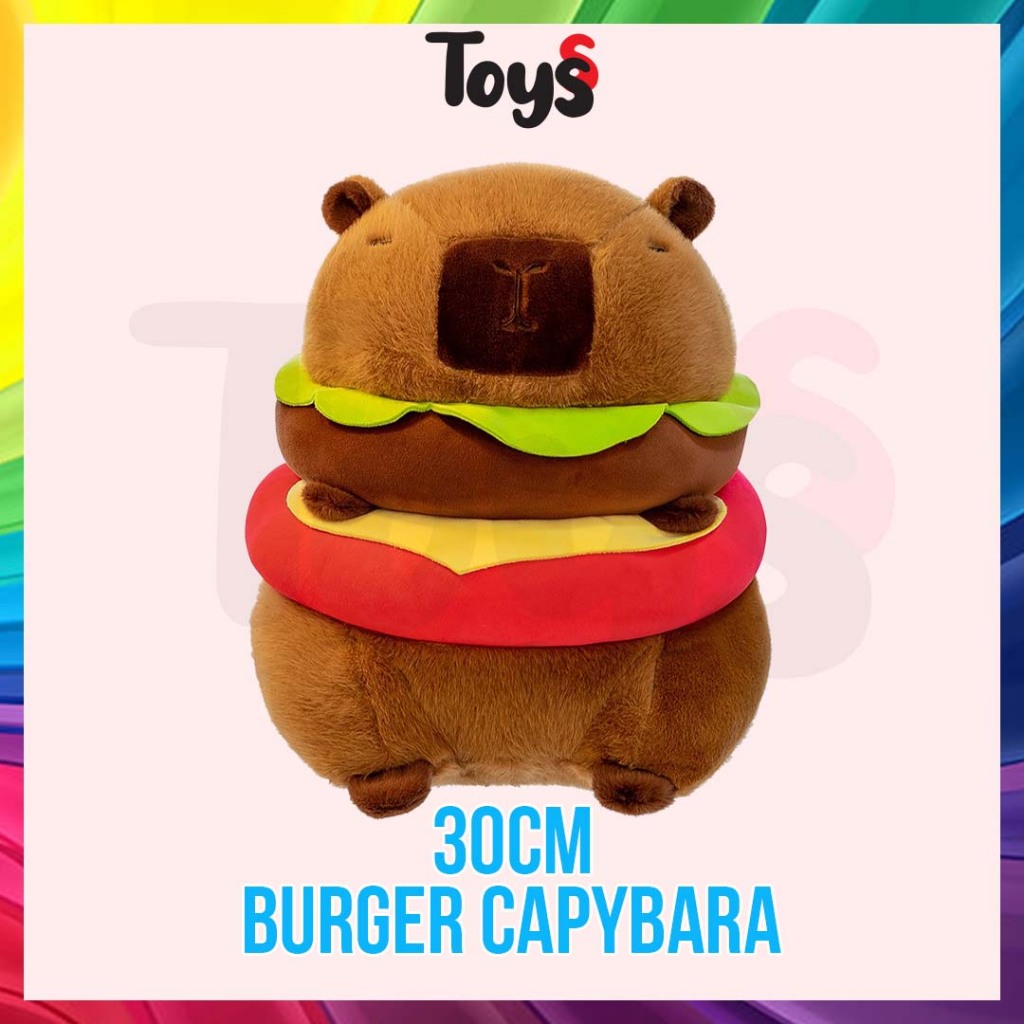 🍊Toyss Capybara Plush Stuffed Animal Capybara Bag Capibara Doll Boneka ...