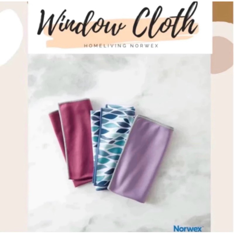 Norwex window cloth and travel window cloth | Shopee Malaysia