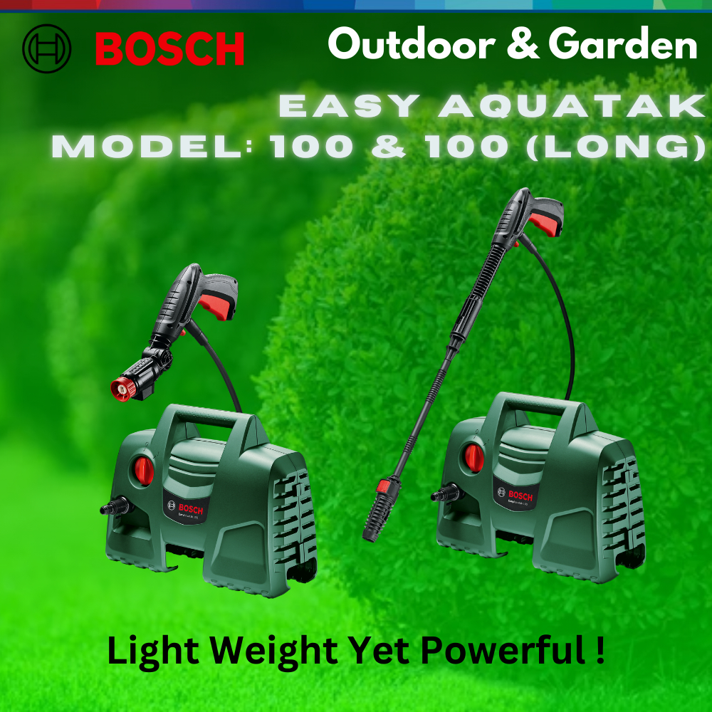 Bosch Water Jet Pressure Cleaner EasyAquatak 100 and 100 (Long Lance ...