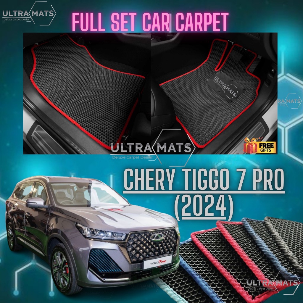 Chery Tiggo 7 Pro(2024-Present)Car Floor Mat Carpet Kereta Car Carpet ...