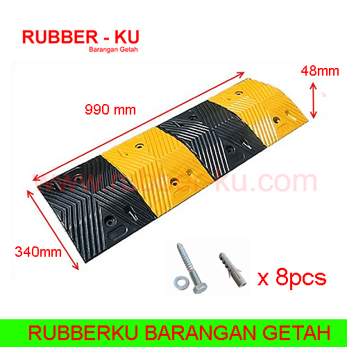 Rubber Road Humps model 1,000, Road Bump, Speed Bump Getah Kelajuan ...
