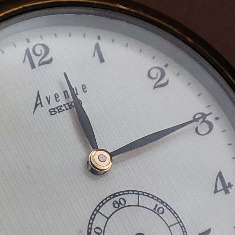 Authentic Vintage Seiko Avenue Sub Second Textured Dial | Shopee Malaysia