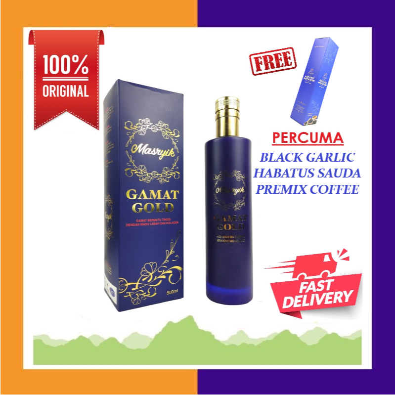 GAMAT GOLD + KOLAGEN GAMAT MADU MASRYIK, SEA CUCUMBER, HONEY & COLLAGEN ...