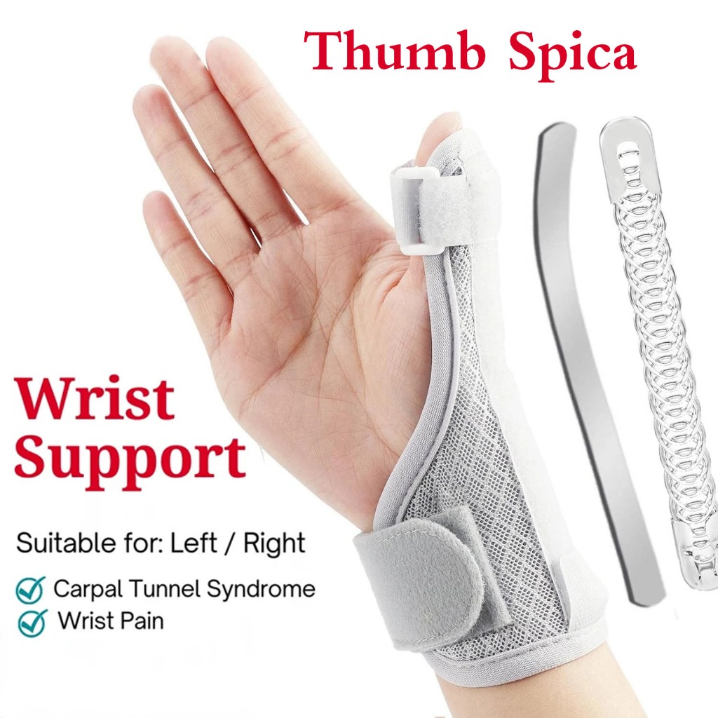 Thumb Spica Splint Wrist Brace Support Joint Thumb Stabilizer for Pain ...