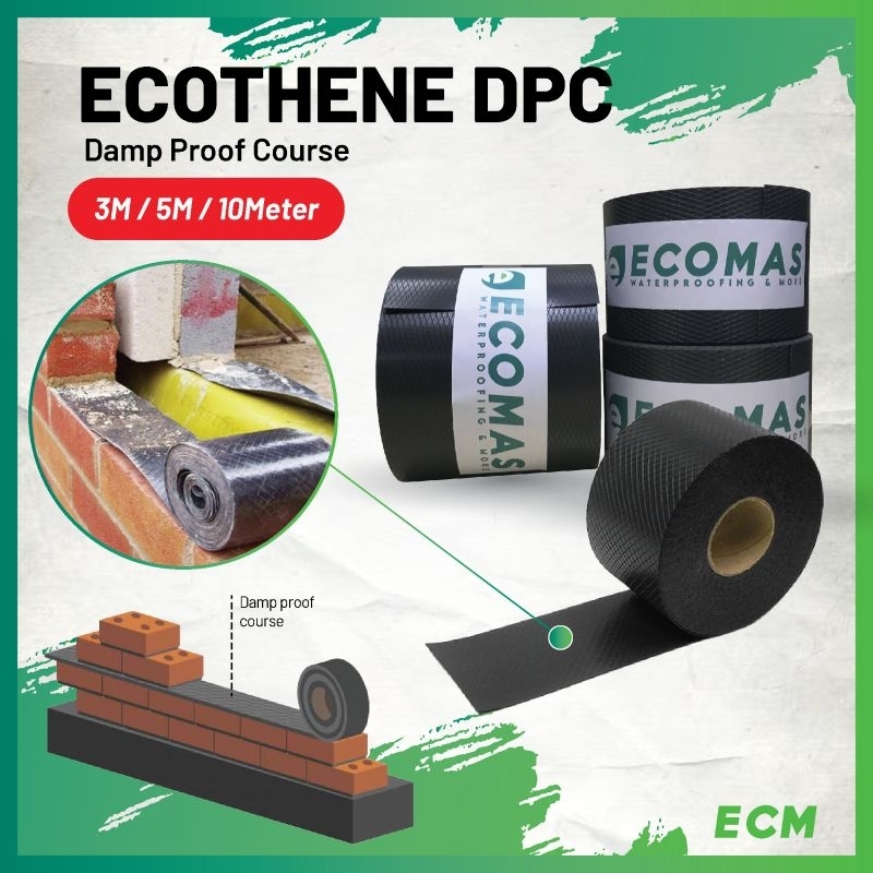 (3METRE - 10METRE) SIRIM TESTED, ECOTHENE DAMPROOF COURSE DPC - FOR ...