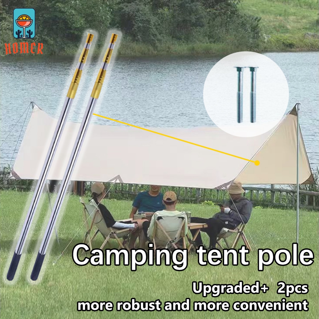 👍Outdoor camping canopy poles👍, premium tent poles, adjustable ...