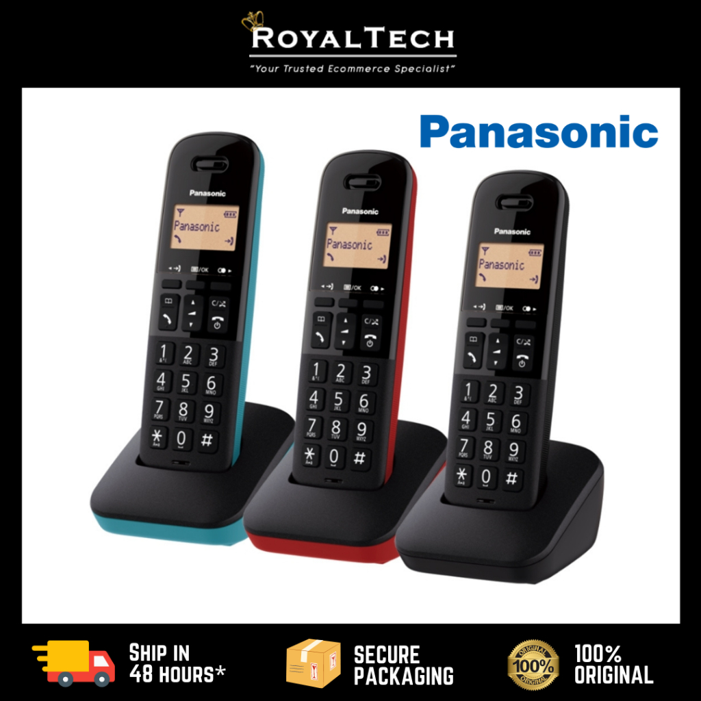 PANASONIC KX-TGB31 Landline Office Phone House Phone TM Phone Cordless Phone DECT Phone (SIMILAR ...