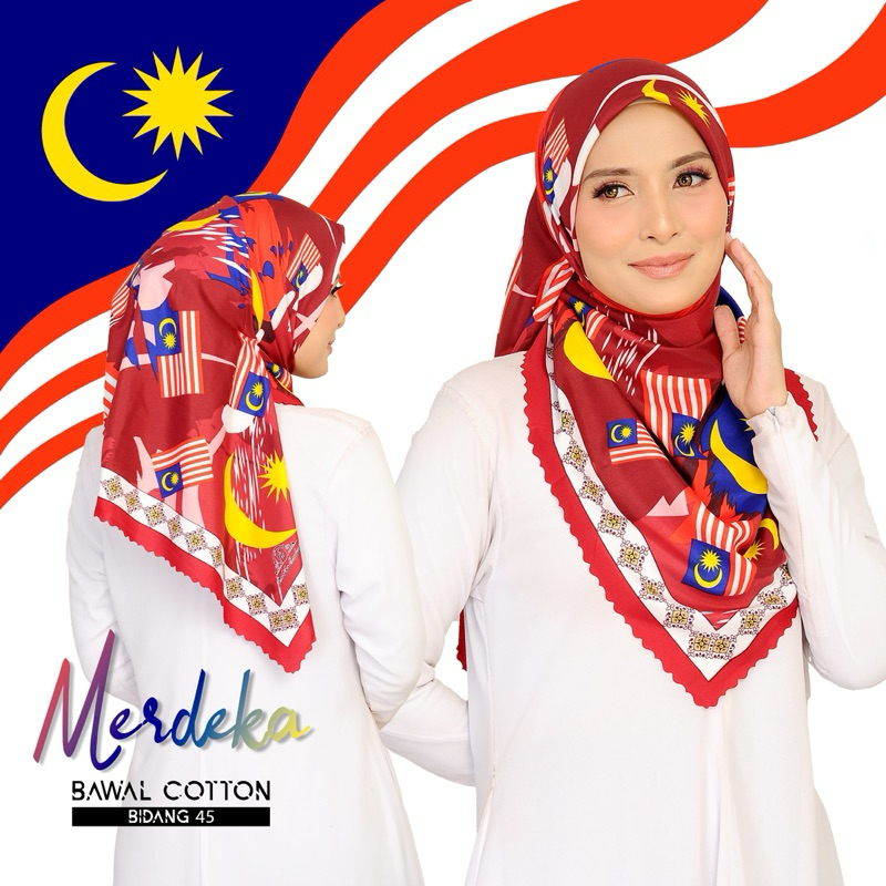 Bawal Merdeka Laser Cut Dan Mafla Merdeka | Shopee Malaysia