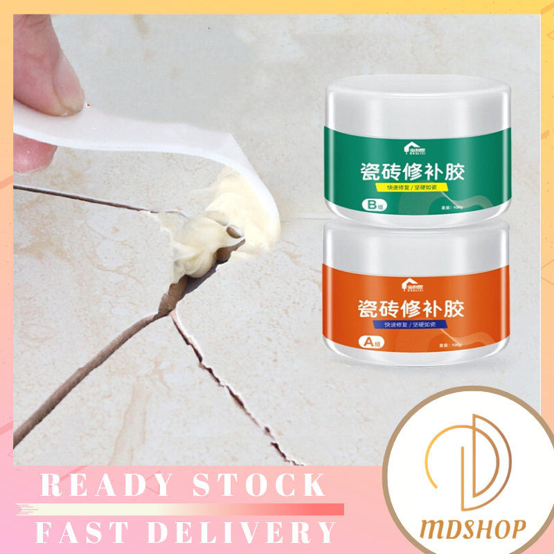 Tile Repair Adhesive AB Patching Cream BAOLISI Marble Washbasin Toilet ...