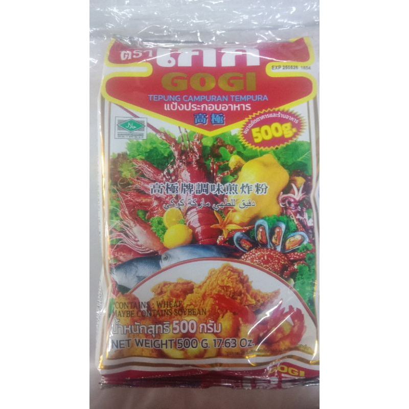 Gogi tampura flour 500g viral | Shopee Malaysia