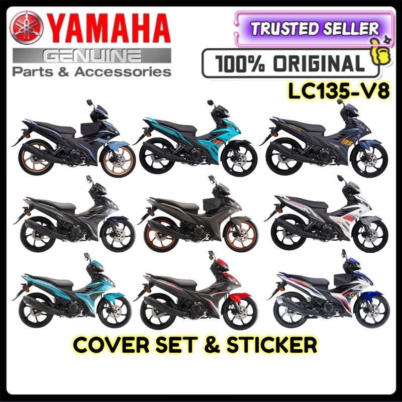 100% ORIGINAL LC135FI LC135 V8 BODY COVER SET COVERSET LCV8 5MRO ...