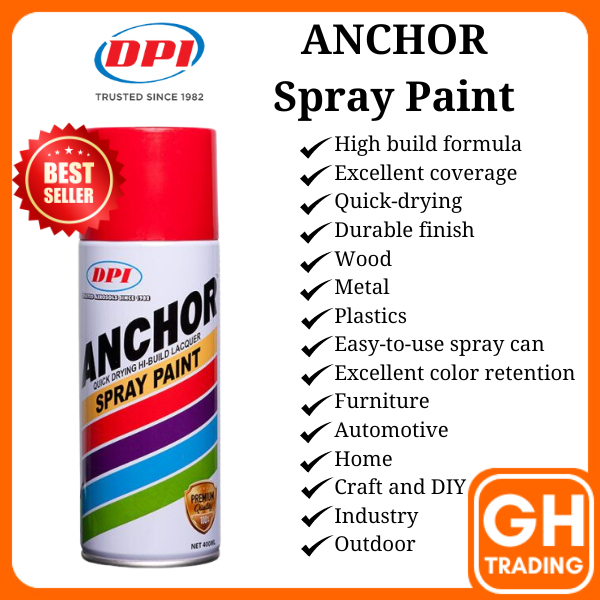 Anchor Spray Paint Primer Spray Paint Primer Paint Aerosol Spray Paint ...