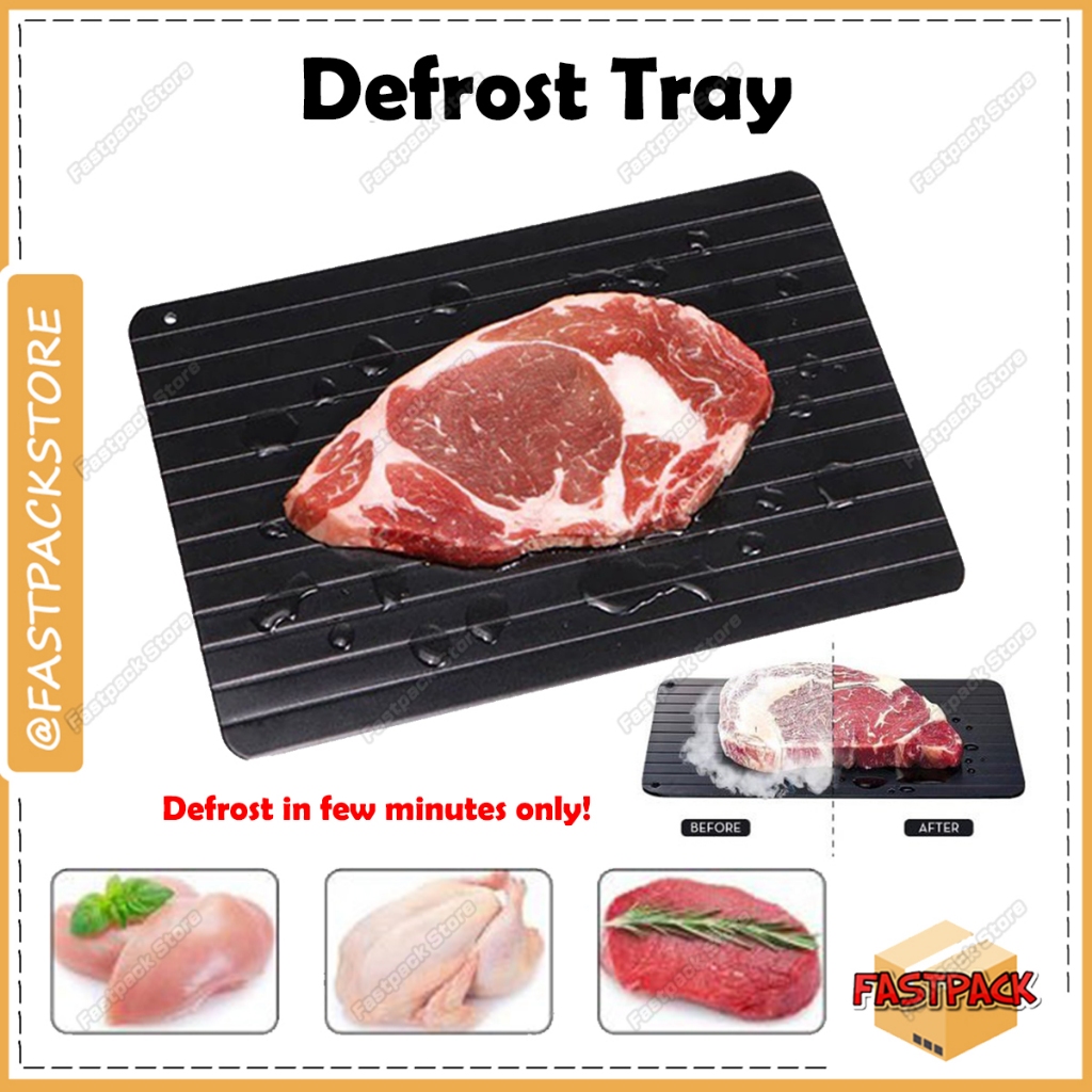 Fast Defrost Tray Thaw Frozen Meat Quick Defrost Plate Magic Ice ...
