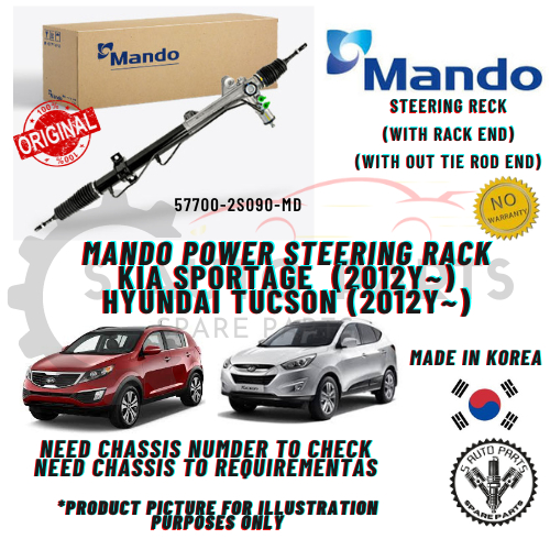 KIA SPORTAGE (2012Y~) / HYUNDAI TUCSON Power Steering Gear Rack Assy ...