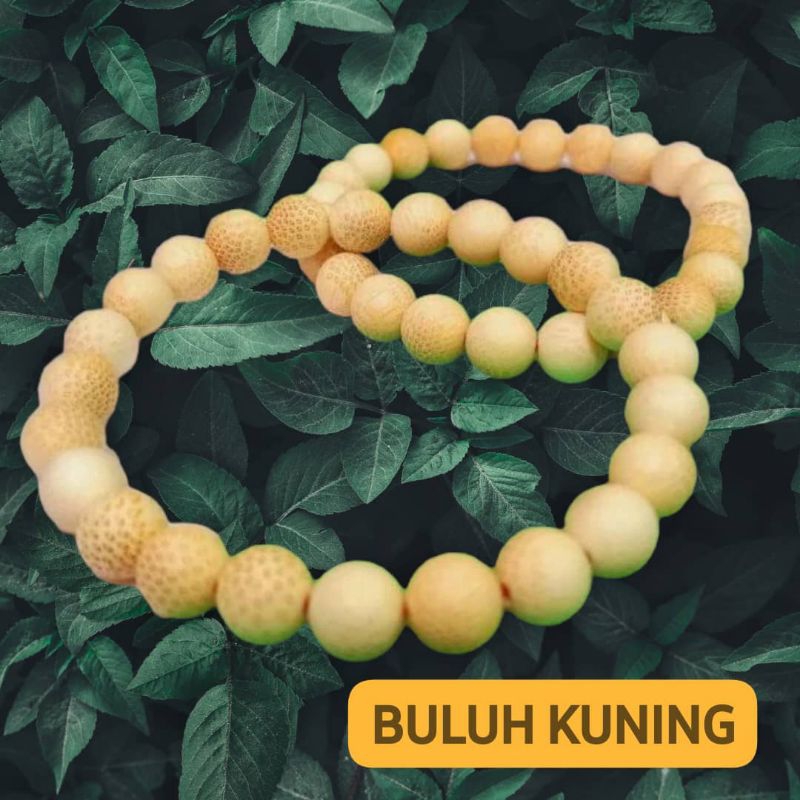 GELANG BULUH KUNING (Peransang Energi Positif) 8mm | Shopee Malaysia