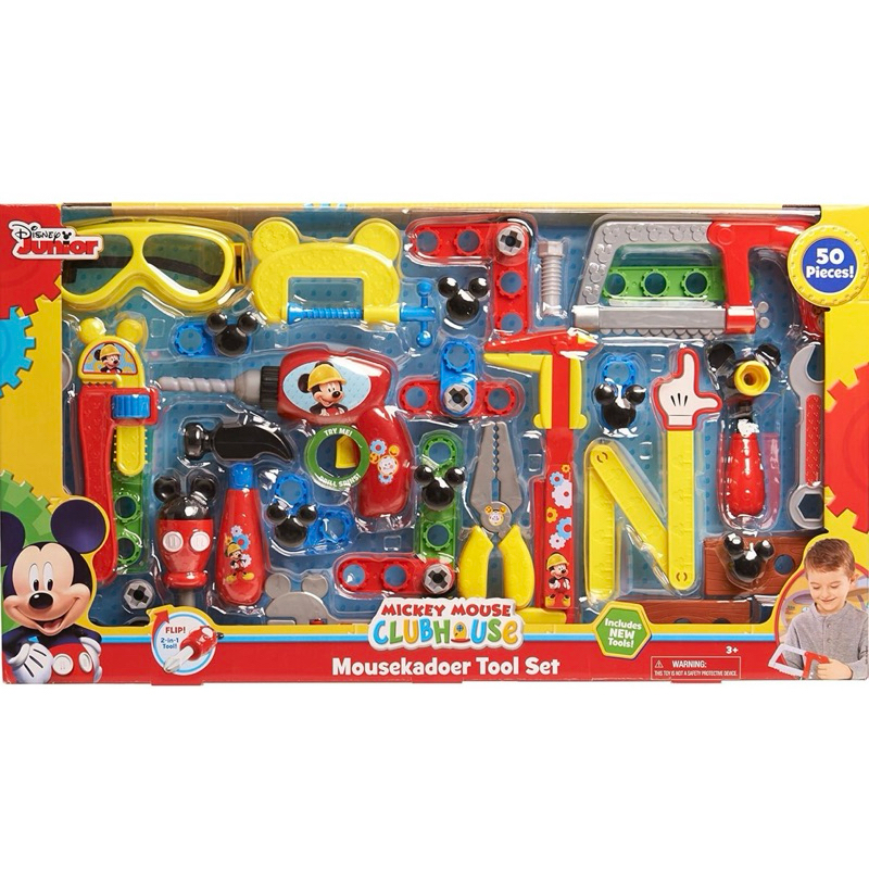 💯 Original Disney Clubhouse - Hardware Toolset | Shopee Malaysia