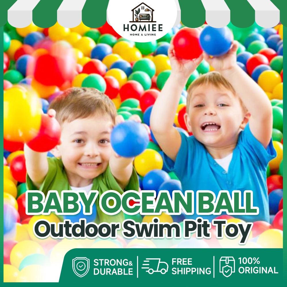 HOMIEE Eco Friendly Baby Ocean Balls Water Pool Ocean Outdoor Ocean ...