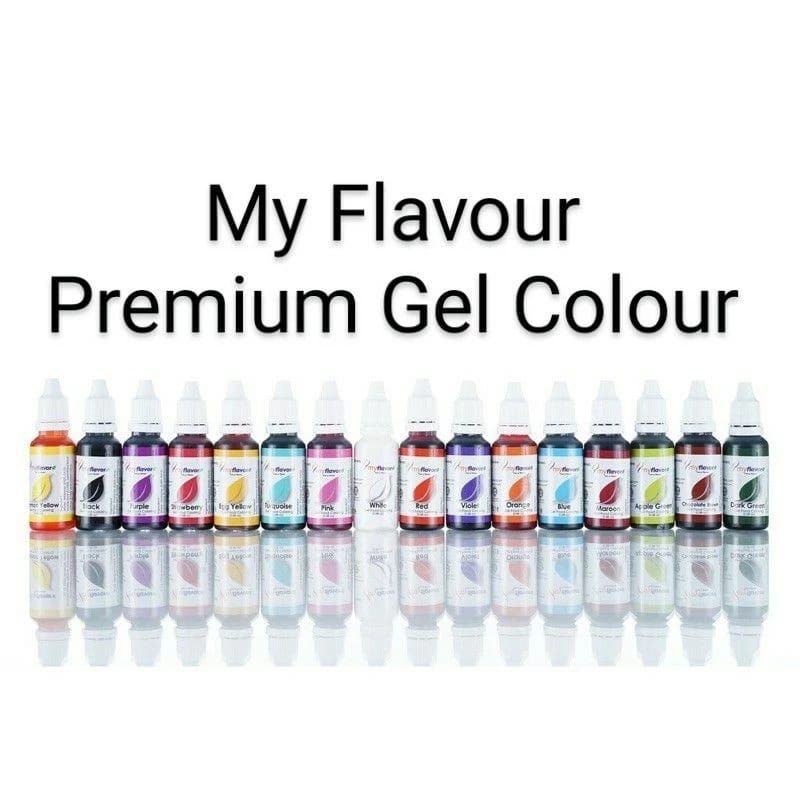 My Flavor Edible Gel Food Colouring 25g each/ My Flavour /My Flavour ...