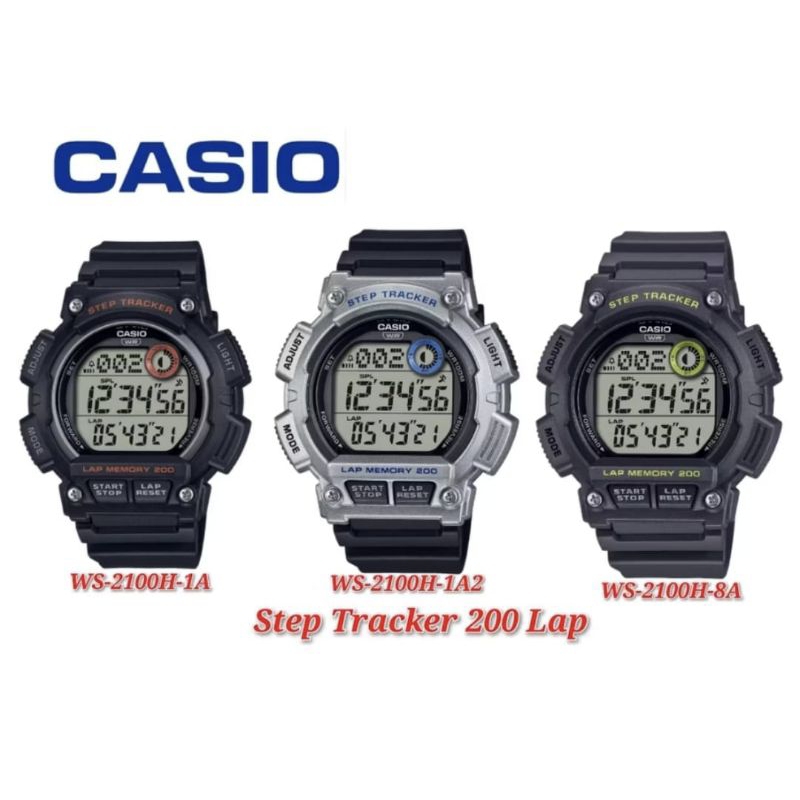 Casio Men Watch WS-2100H | Shopee Malaysia