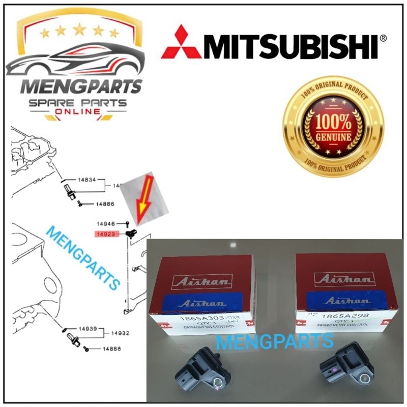 ORIGINAL AISHAN JAPAN MITSUBISHI TRITON 2.5cc & 2.4cc SENSOR MAP SENSOR ...