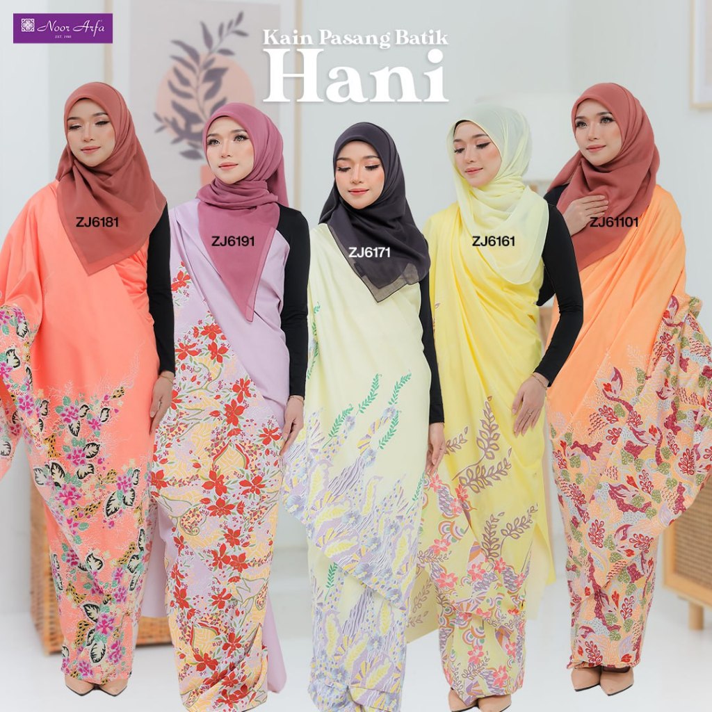 Noor Arfa Kain Pasang Batik Hani | Shopee Malaysia