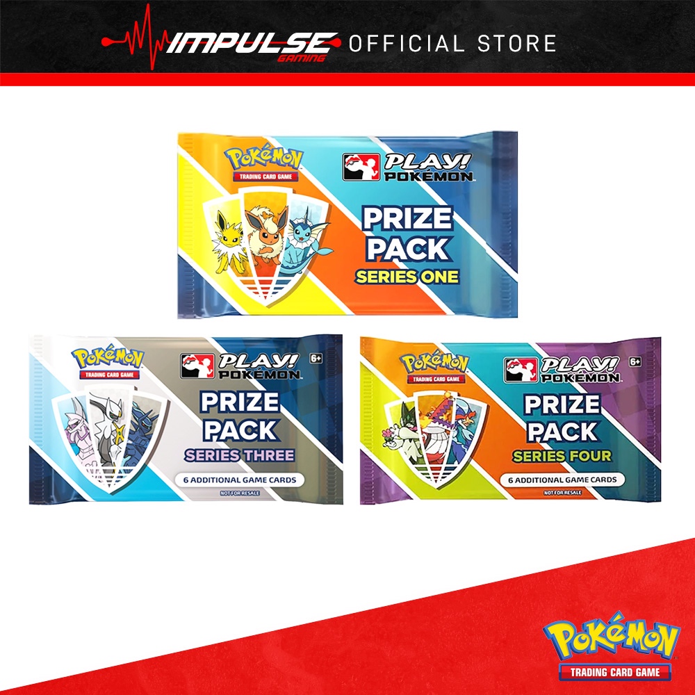 Pokemon TCG: Play! Pokemon Prize Pack: Series One 1 / Series Three 3 ...