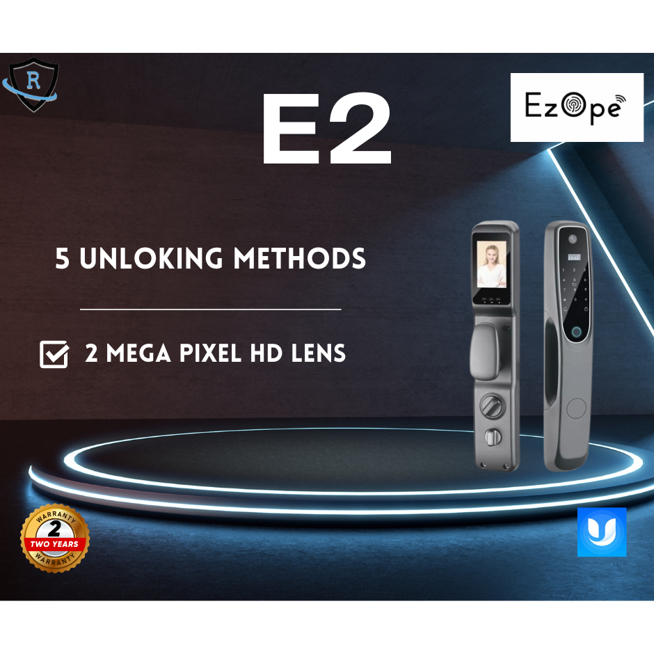 EzOpe E2 Smart Digital Lock With U Smart Go Mobile App / Fingerprint ...
