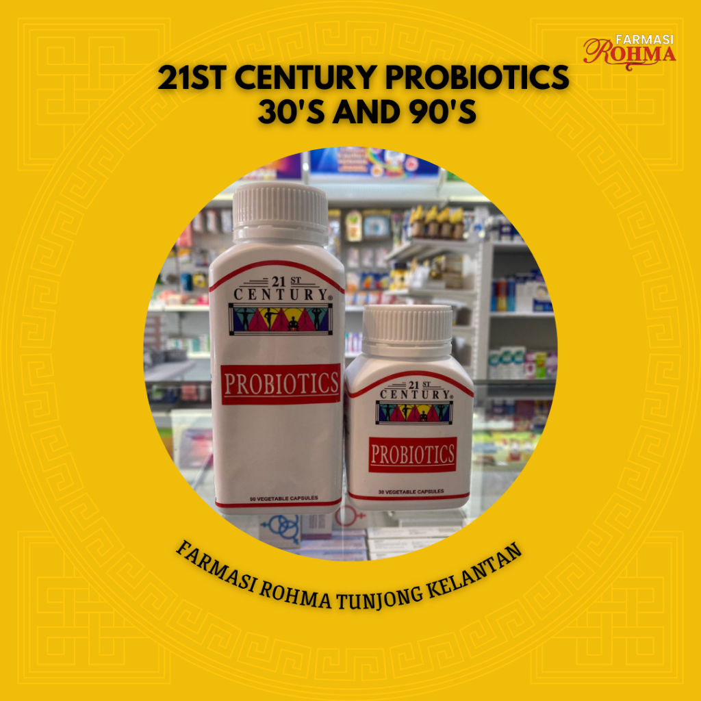 [🔥FARMASI ROHMA🔥] 21ST CENTURY PROBIOTICS | Shopee Malaysia