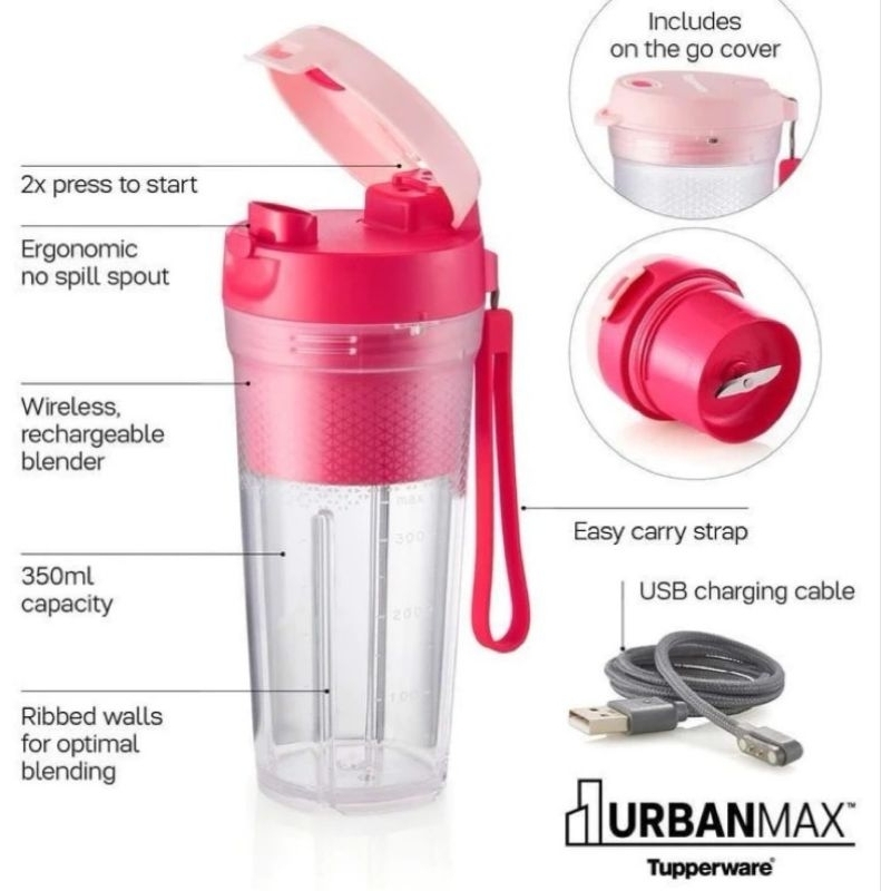 Tupperware Urban Max Assorted blender | Shopee Malaysia