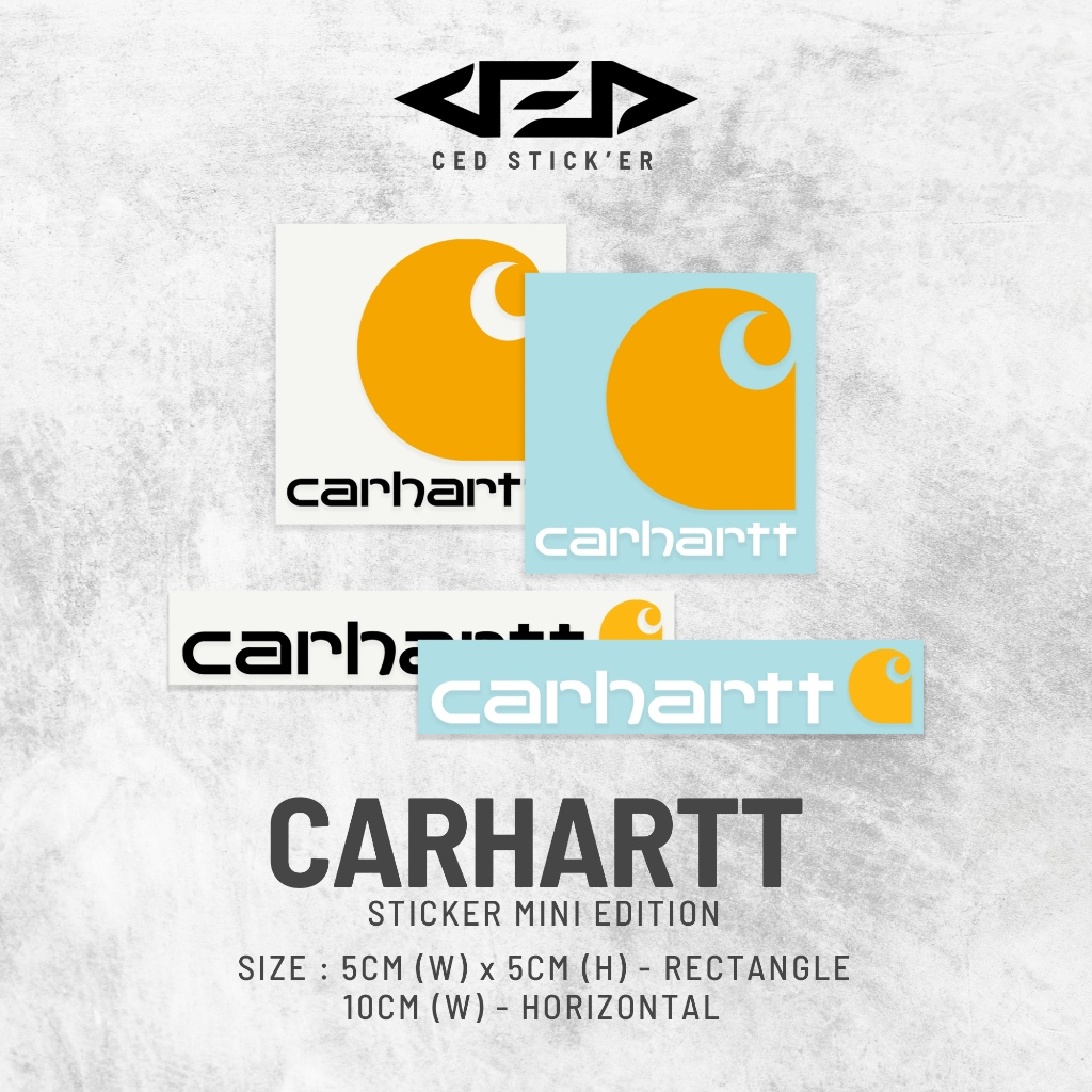 CARHARTT LOGO STICKER | MINI SERIES | Shopee Malaysia