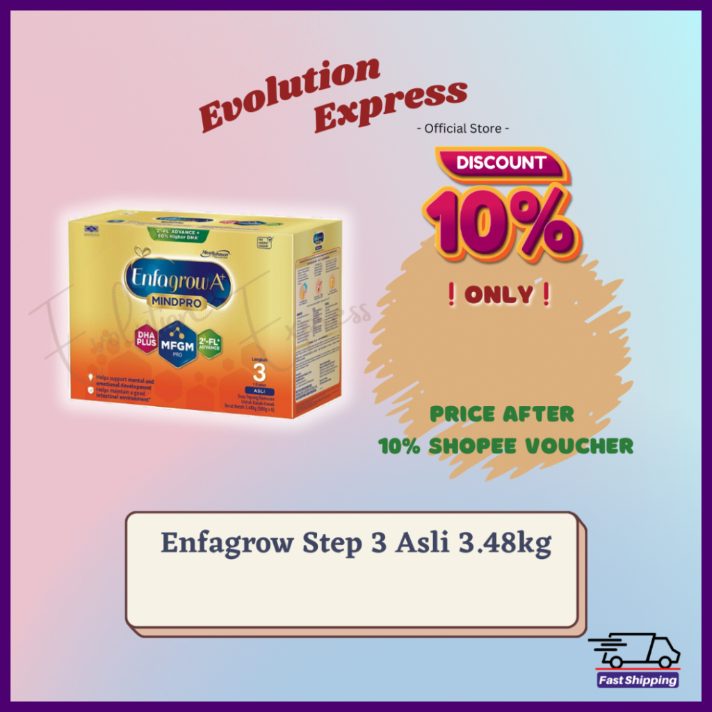(Promotion) Enfagrow A+ MindPro 2FL step 3 original/Asli(3.48kg) Exp 6/ ...
