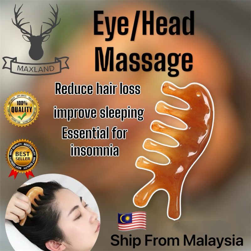 Head Massager Scalp Gua Sha for Body Neck Leg Massage Head Scraping ...