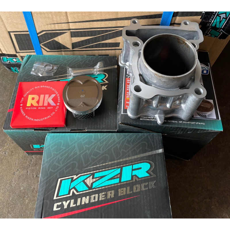 LC135 BLOCK KIT RACING PCO SPEC 62MM 63MM STANDARD RACING KOZI KZR ...