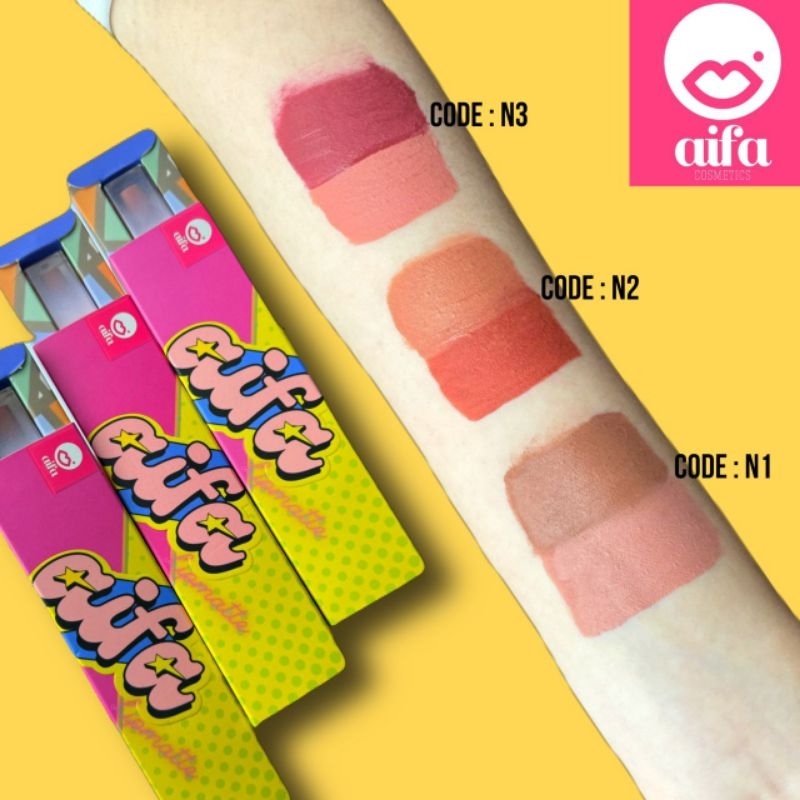 AIFA LIPMATTE 2024 BY AIFA AZLAN | Shopee Malaysia