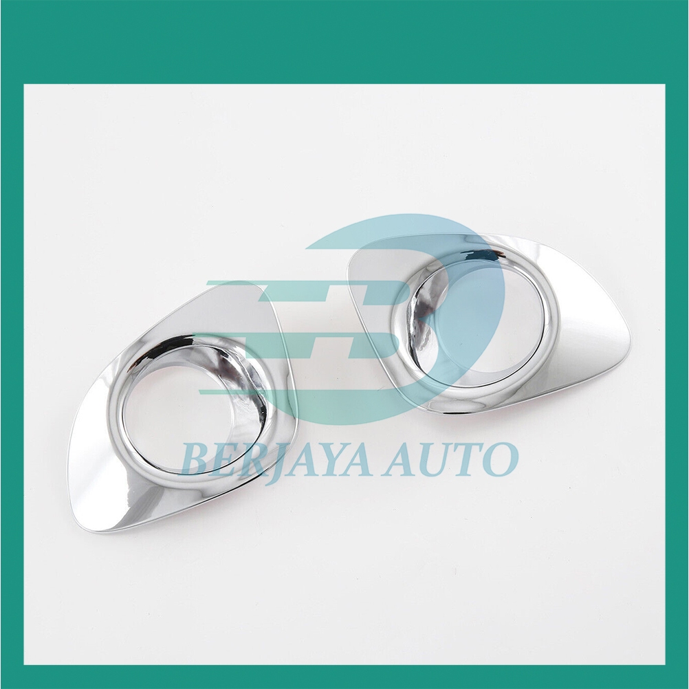 Toyota Front lander 2020-2024 front fog lamp cover with Chrome bumper ...