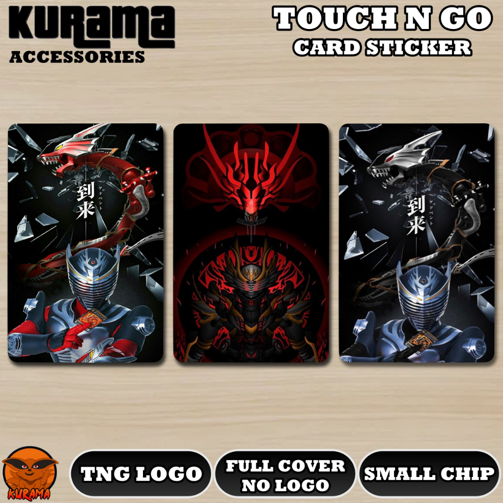[ Ryuki Kamen Rider ] Touch n Go Card Sticker Cover / Credit Card ...