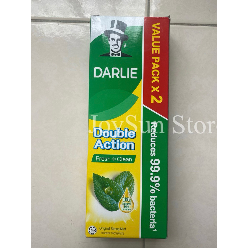 Darlie Double Action Toothpaste VALUE PACK (225g x 2) | Shopee Malaysia