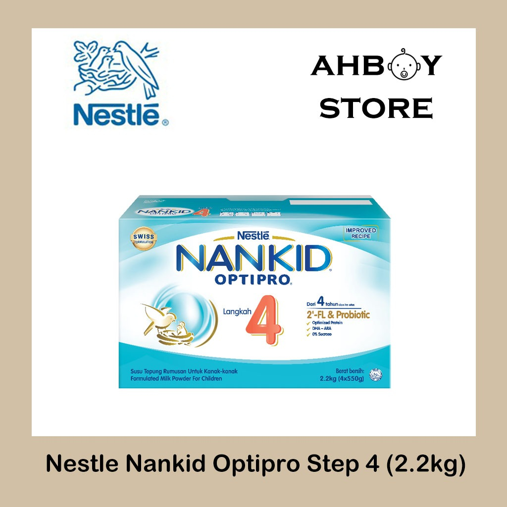 Nestle Nankid Optipro Step 4 2.2kg 8/2025 | Shopee Malaysia
