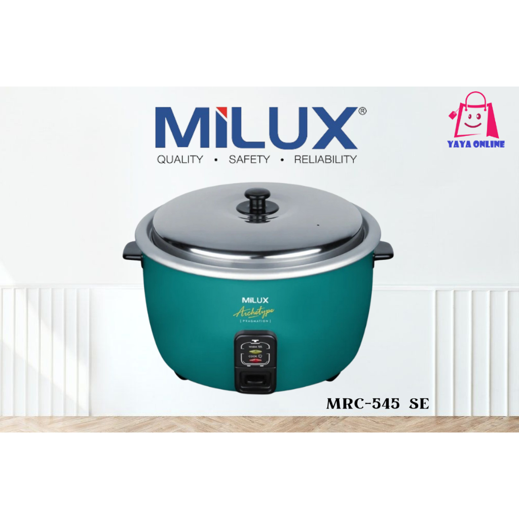 Milux Commercial Electric Rice Cooker (4.5 L) MRC-545(SE) | Shopee Malaysia