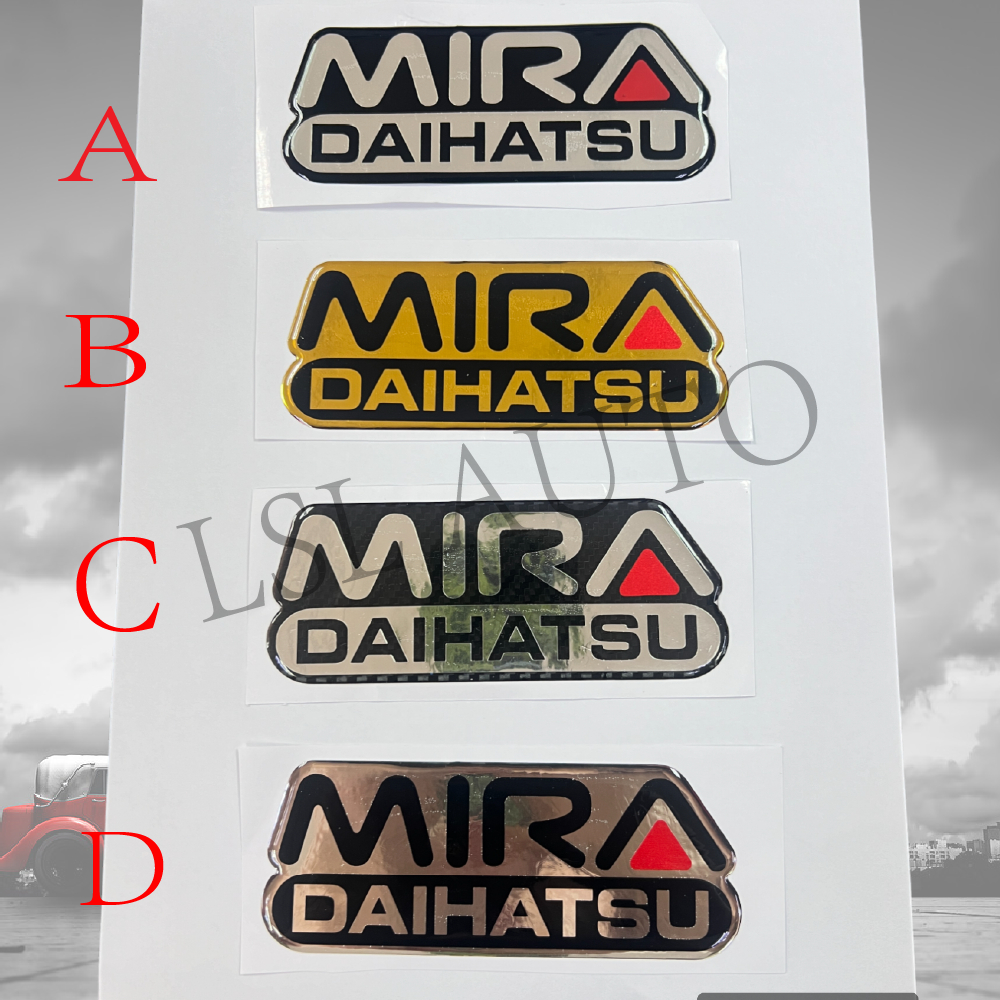 kancil Epoxy logo MIRA DAIHATSU | Shopee Malaysia